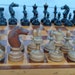 Soviet Chess Set Made of Wood 20s Vintage in Good Condition. Great Gift ...