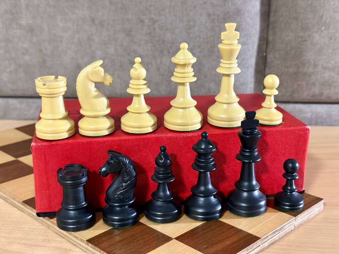 Germany Plastic Chess Set 90s Vintage in Good Condition. Great Gift for ...