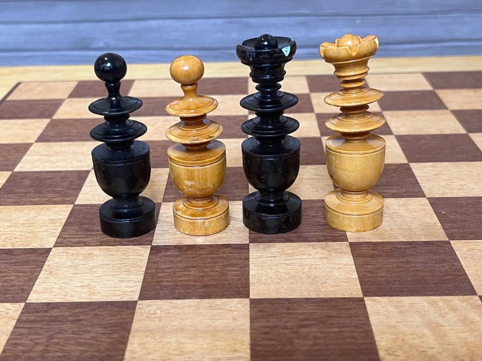 Germany Chess Set in Chess Box Vintage 50s in Good Condition. - Etsy