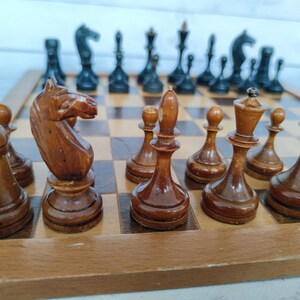 Soviet Chess championship Set of the 50s Vintage - Etsy