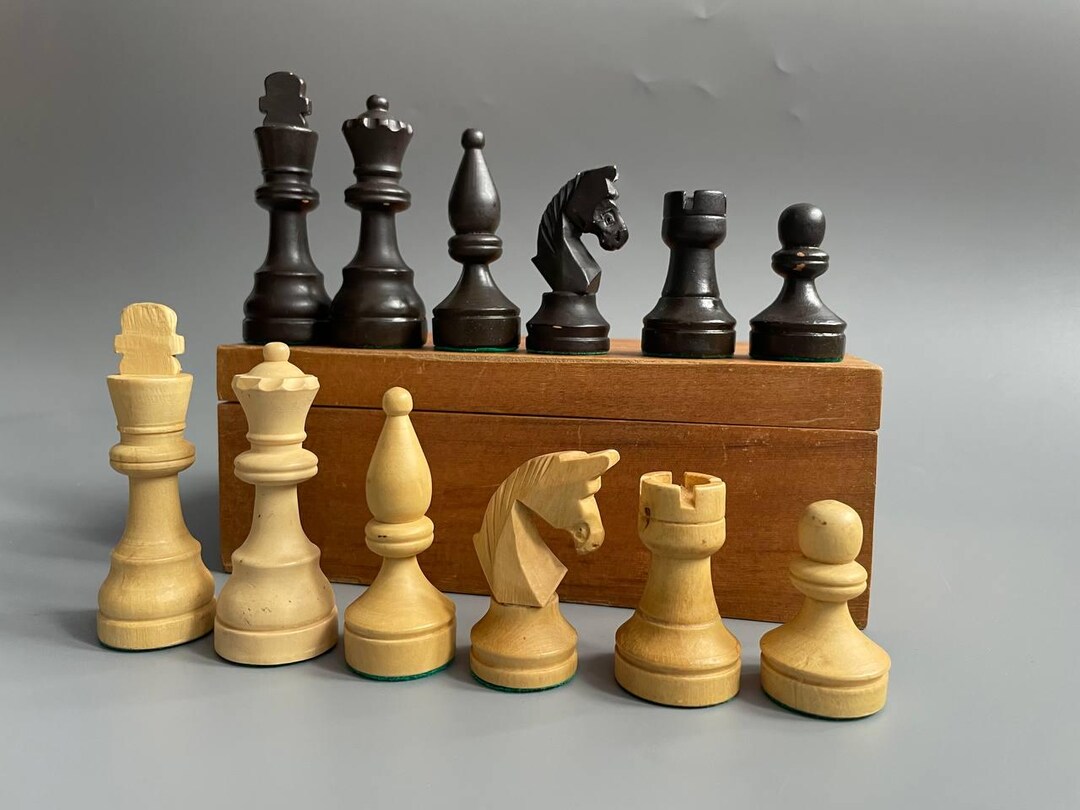 German Chess Set 70s Vintage in Very Good Condition. Great Gifts for ...