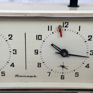 Rare Chess Clock (AMBER) USSR CHESS Tournament Clock. Great Gift for ...