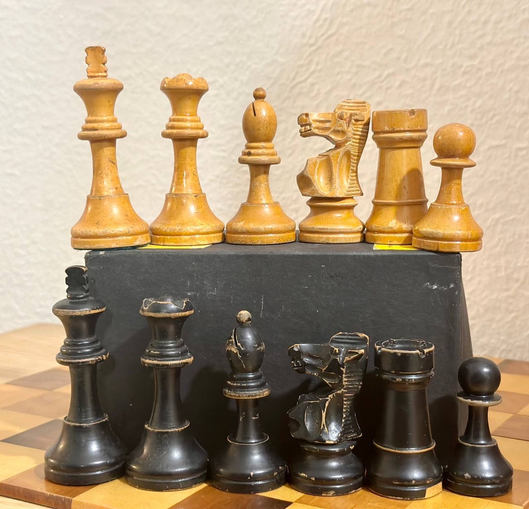 Rare Spanish Chess Set 70s Vintage in Good Condition. Great Gift for ...