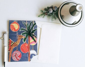 Camel Thank You Card - Etsy