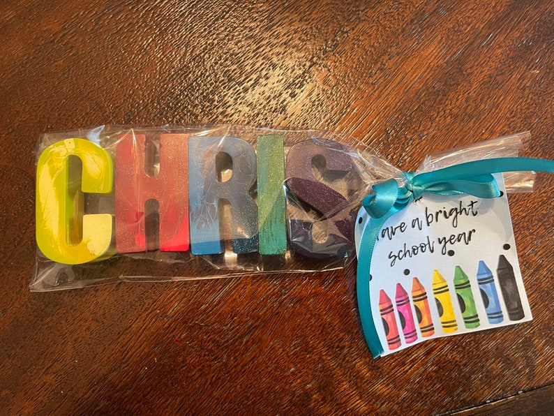 Personalized Crayon Names - Etsy