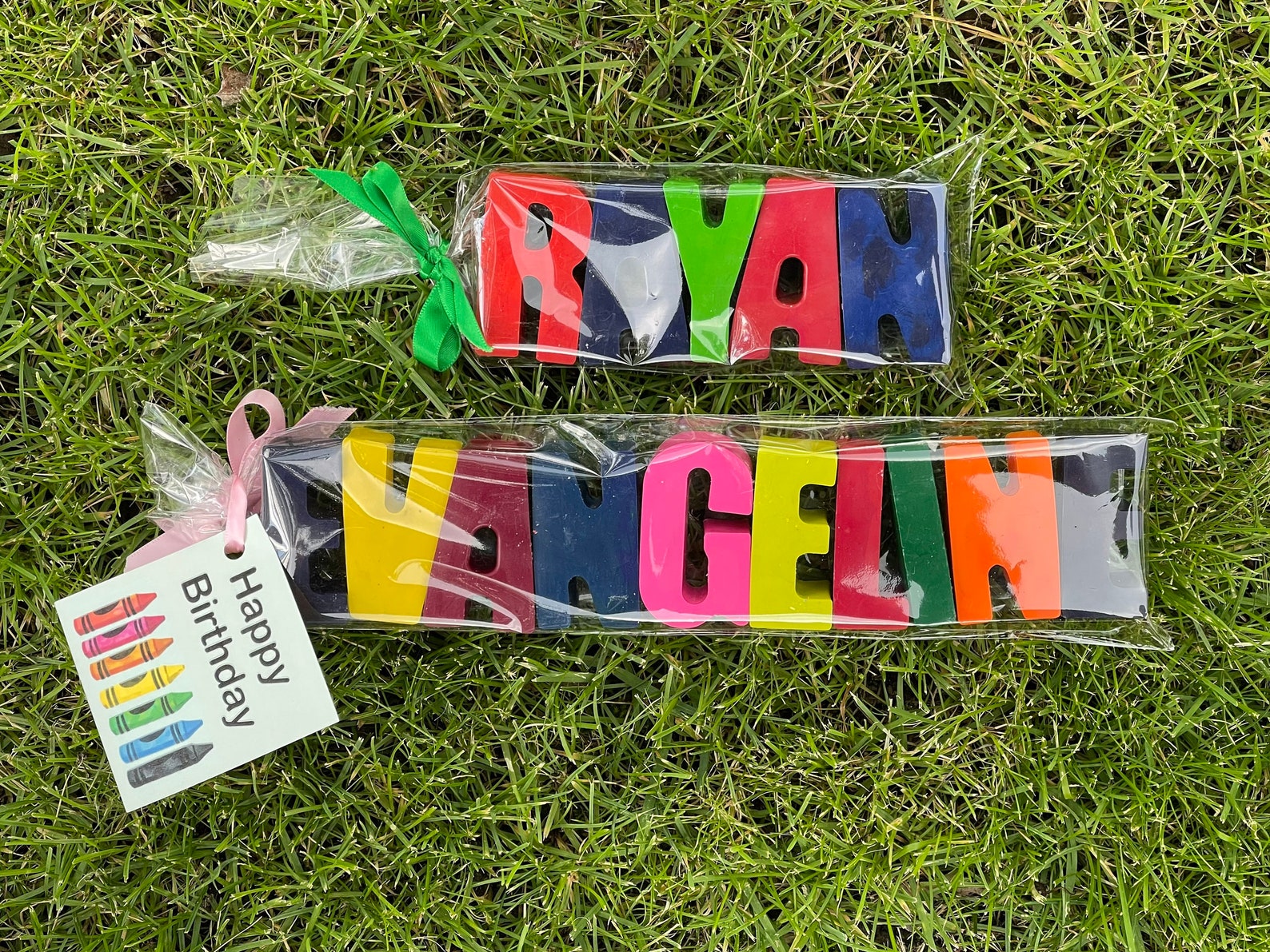 Personalized Crayon Names - Etsy
