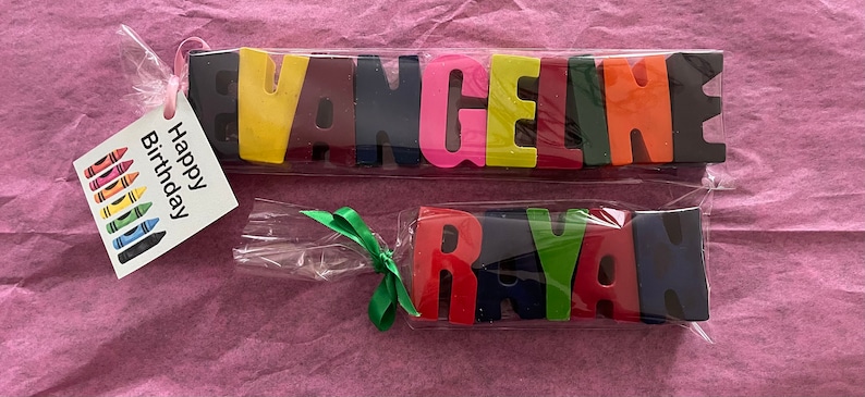 Personalized Crayon Names - Etsy