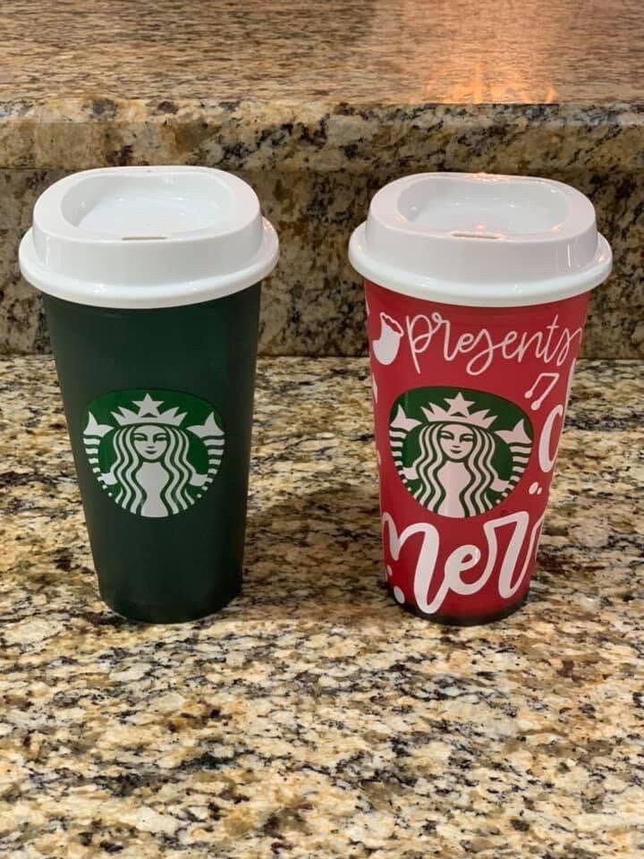 Starbucks Color Changing Holiday Hot Cup - Etsy