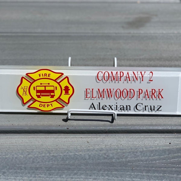 Fire Department Appreciation Plaques - Etsy