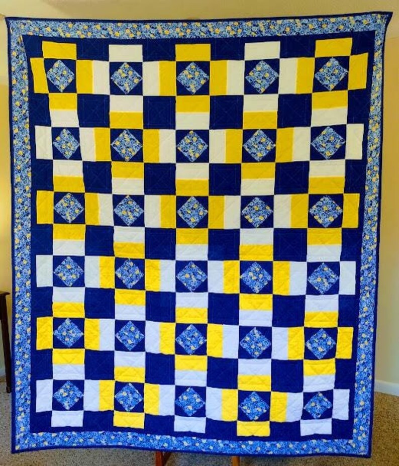 Amish Diamond Quilt Diamond in a Square Pattern - Etsy