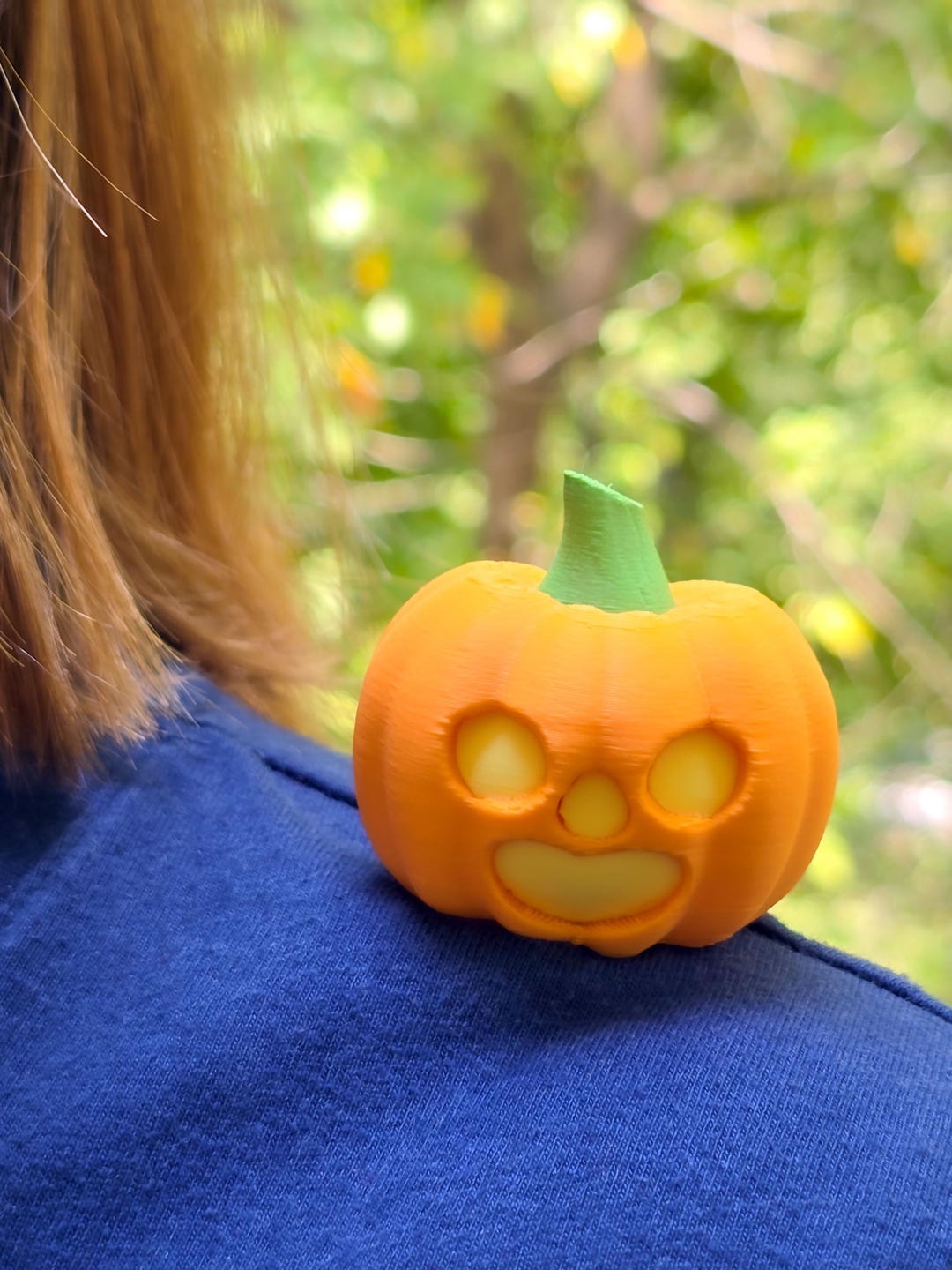 Pumpkin Buddy, Shoulder Animal, Wearable Friend, Magnet Pet, Magnetic ...