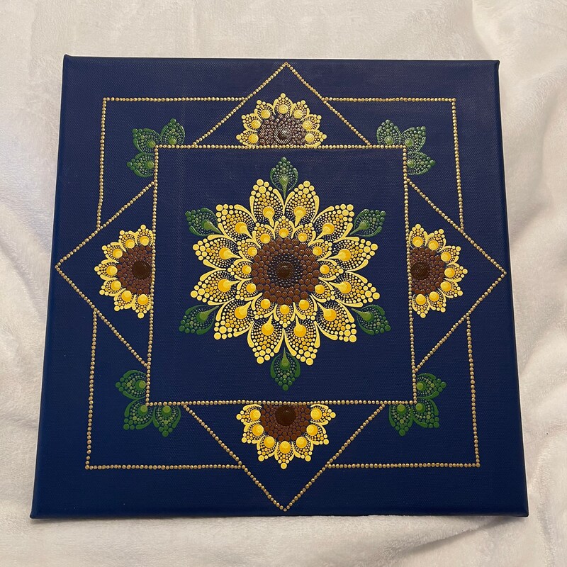 Sunflower Mandala - Etsy