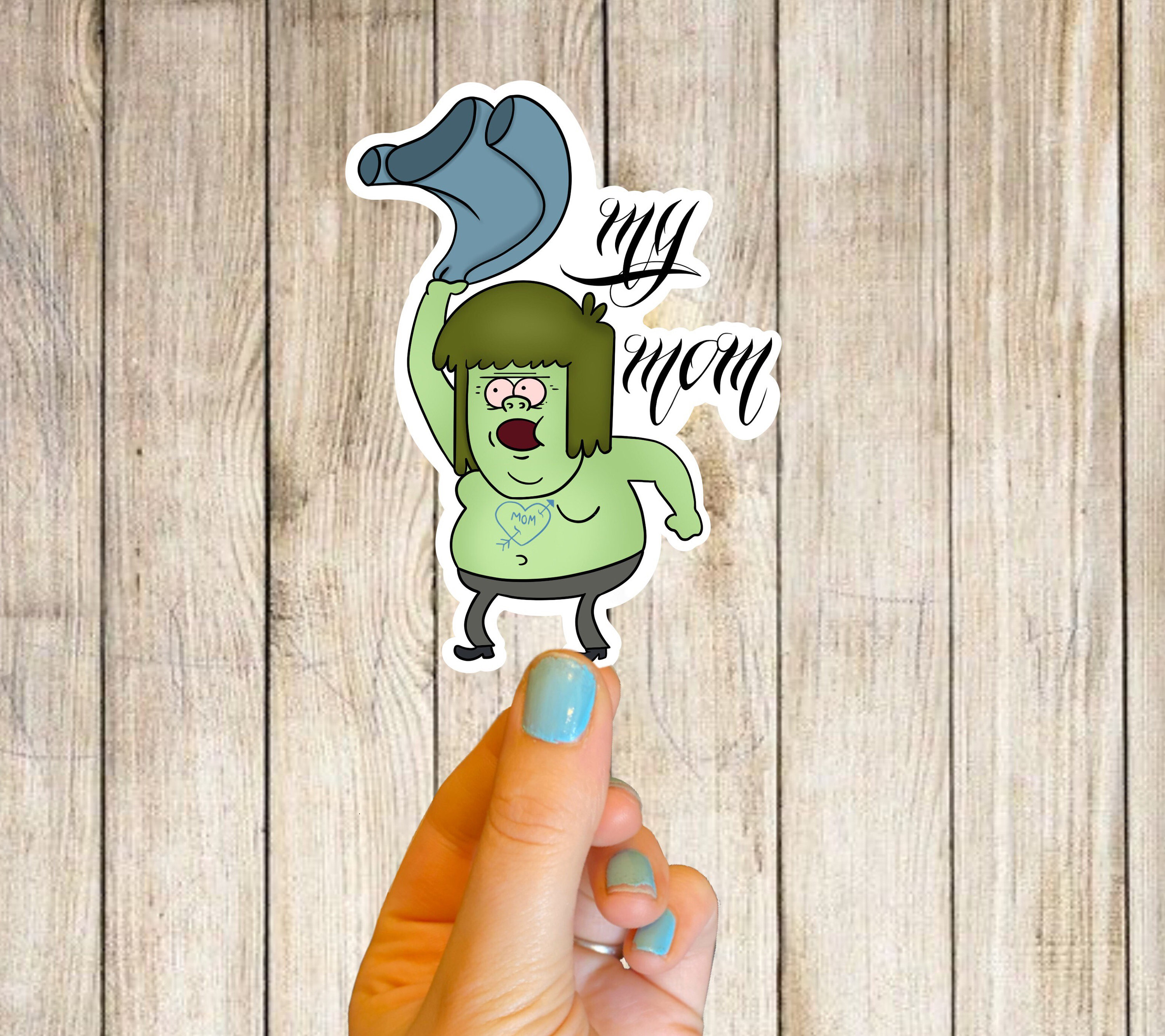 Regular Show Muscle Man