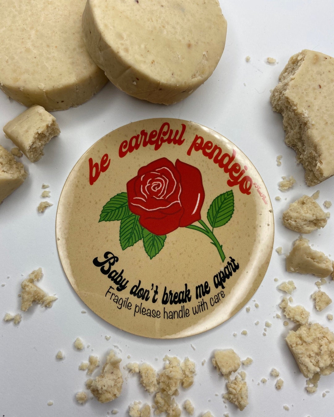 Be Careful *mazapan Sticker* - Etsy