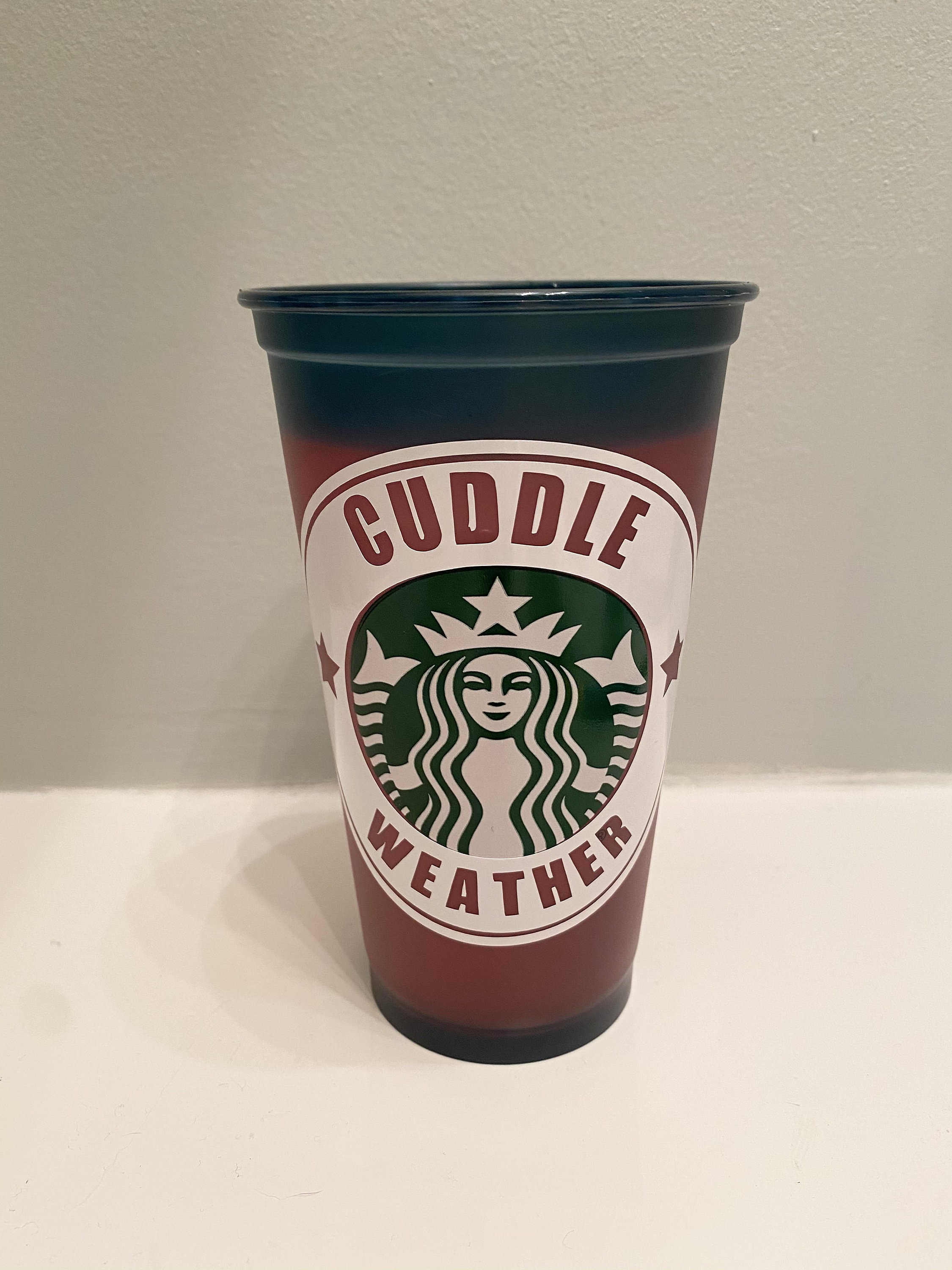 Starbucks Color Changing GREEN to RED HOT Cup Starbucks - Etsy