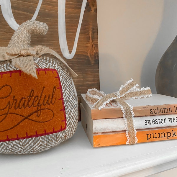 Fall Book Stacks - Etsy