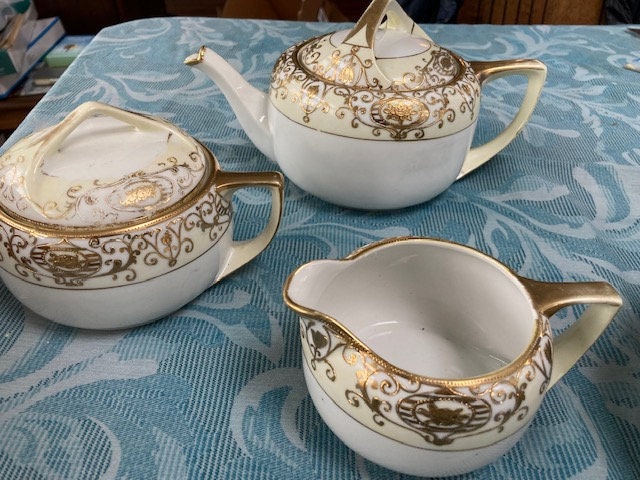 Nippon/noritake Tea Set 17 Pieces - Etsy