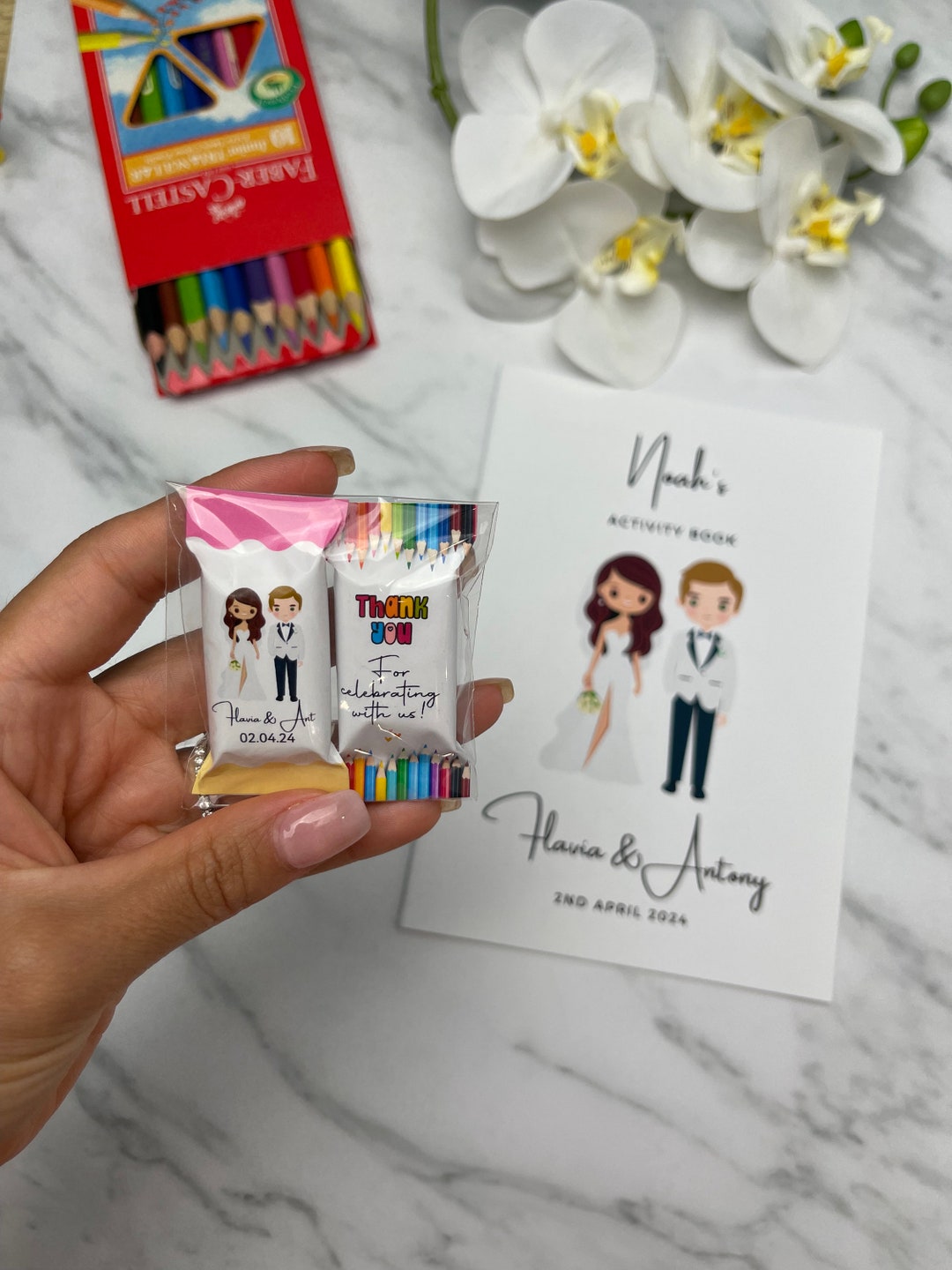 Personalised Wedding Candy, Wedding Table Decor, Wedding Favours for ...
