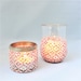 Orange Alhambra Candle Holder Glass Tealight Holder Hand - Etsy