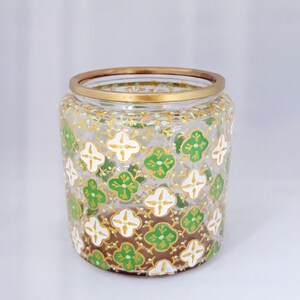Alhambra Clover Candle Holder - Bohemian Glass Vase - Table Lantern ...