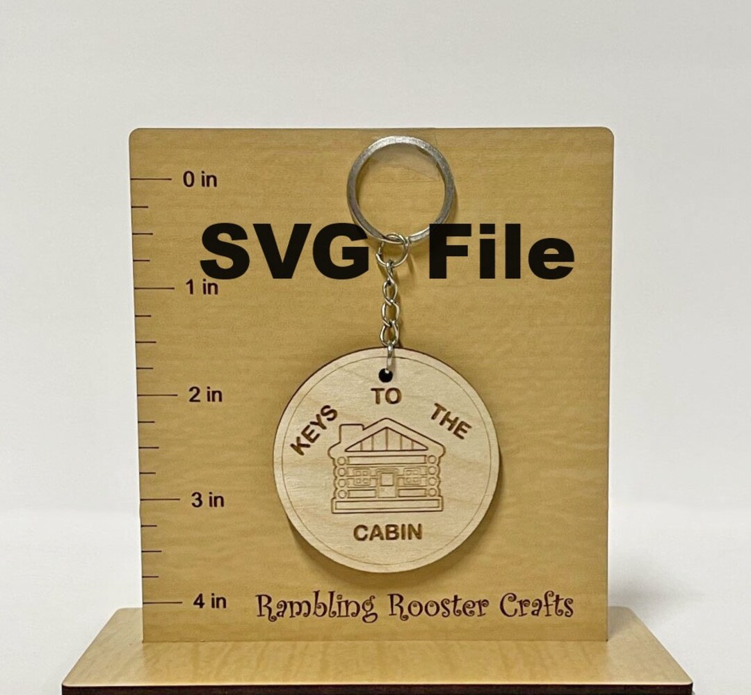Cabin SVG, Cabin Keychain SVG, Laser Png, Svg Laser Cut, Laser SVG ...