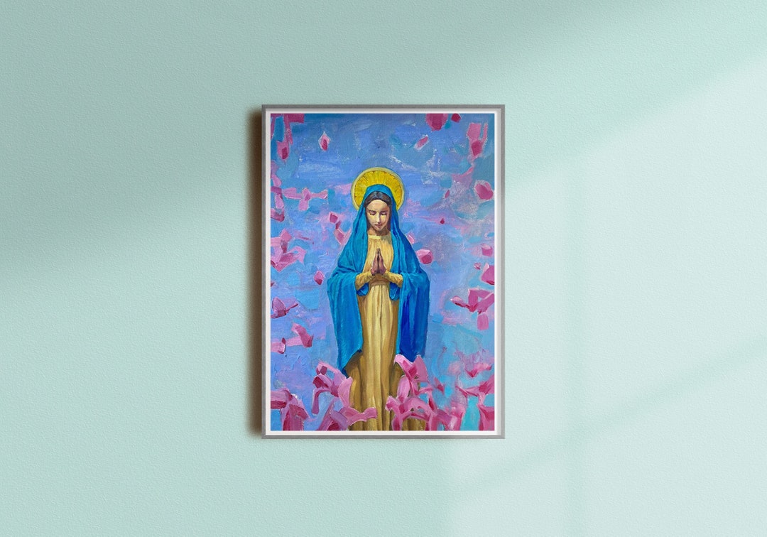 Immaculate Mary - Picture, Blessed Virgin Mary - Our Lady Christian Artwork, Our Lady of Grace ...
