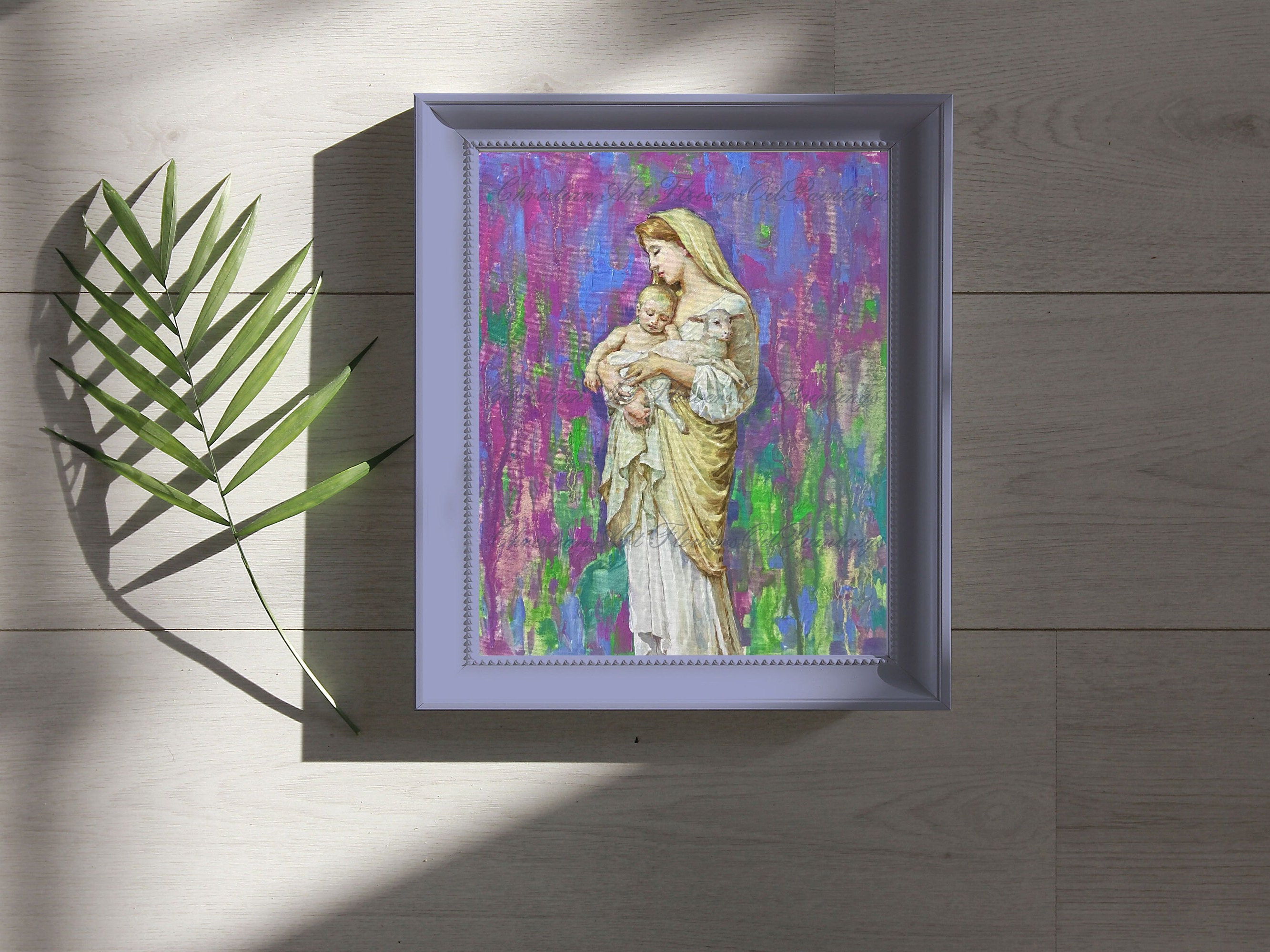 Catholic Artwork, Virgin Mary Image, Catholic Gifts for Women ...