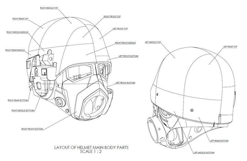 Fallout New Vegas inspired NCR Ranger Helmet 3D Model for 3D - Etsy France