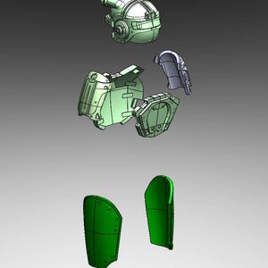 Fallout 4 Inspired Combat Armour Set - Etsy