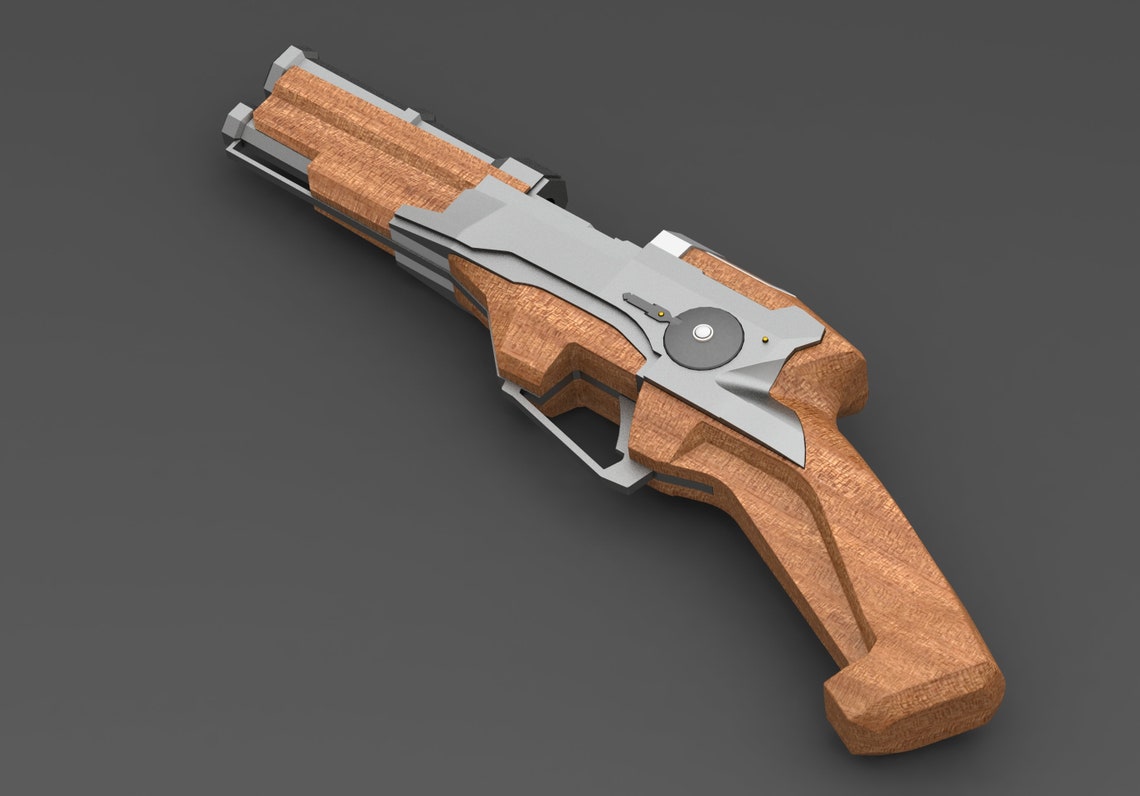 Dishonored Pistol 3D Printed Prop | Etsy