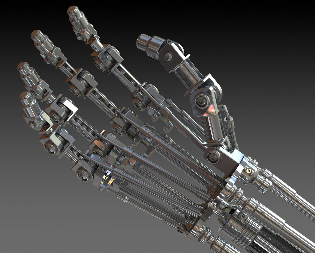 Terminator T800 Arm Digital Files for 3D Printing - Etsy UK