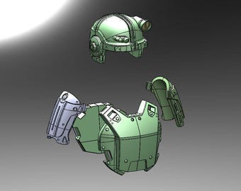 Fallout 4 Combat Armor Templates and Instructions - Etsy