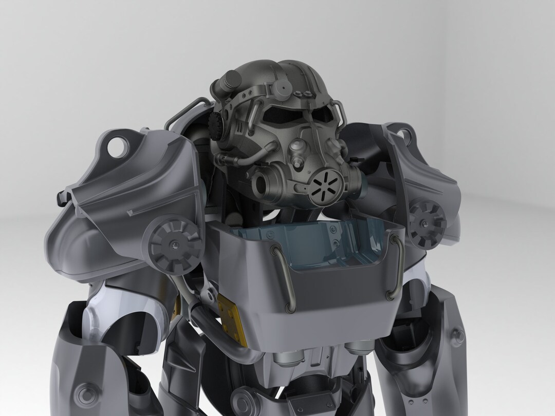 Fallout 4 Inspired T60 Power Armour 3D Model for 3D Printing - Etsy