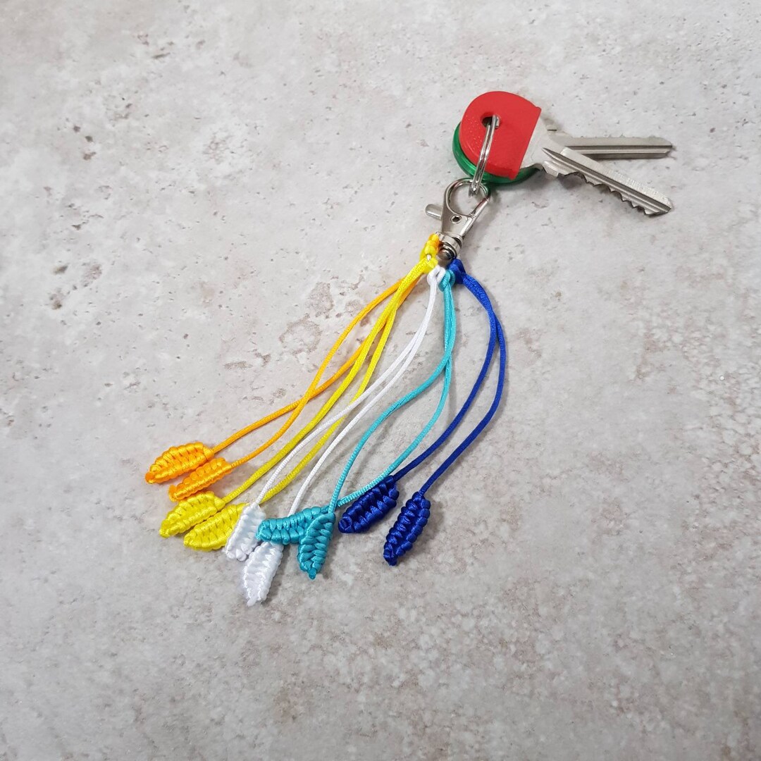 Aroace Keyring, Aroace Keychain, Aro Ace Flag Keyring, Pride Bag Charm ...