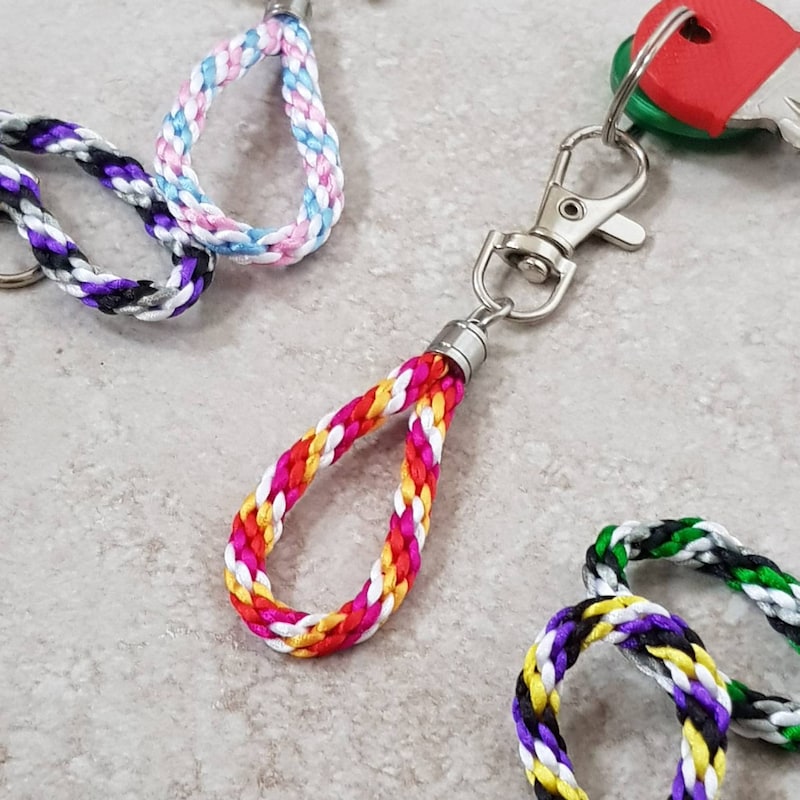 Lesbian Flag Bag Charm - Etsy UK