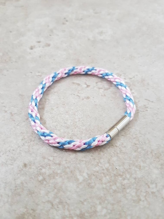 Transgender Bracelet Trans Flag Ankle Bracelet - Etsy