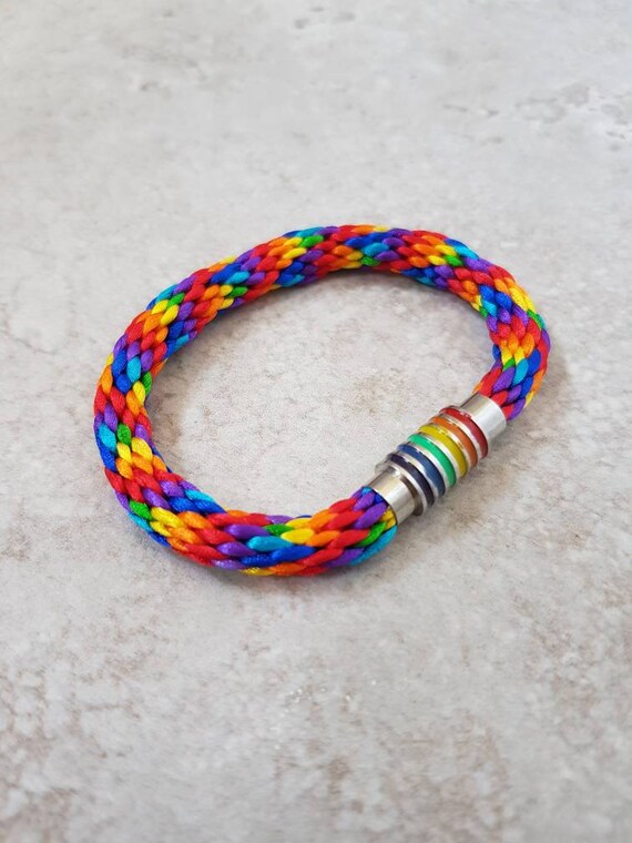 Rainbow Bracelet Rainbow Jewellery Rainbow Gifts Colourful - Etsy