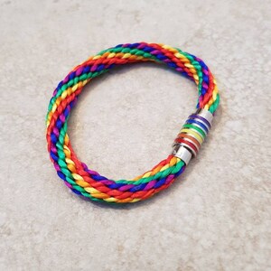 Magnetic Rainbow Bracelet Pride Bracelet Handmade Friendship - Etsy