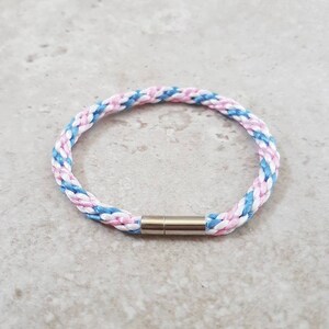 Transgender Bracelet, Trans Flag Ankle Bracelet, Transgender Pride ...