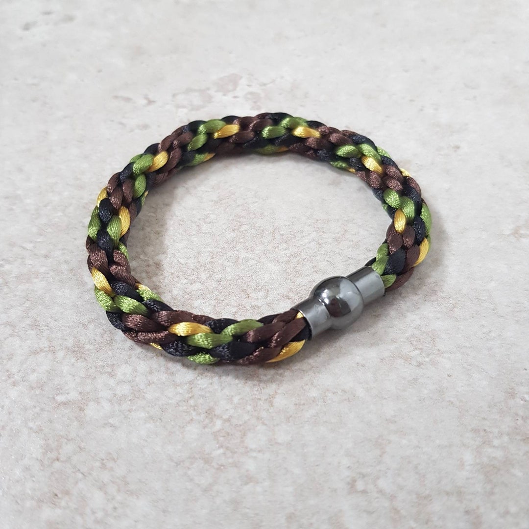 Camouflage Bracelet, Camo Wristband, Bracelets for Men, Gift Ideas for ...
