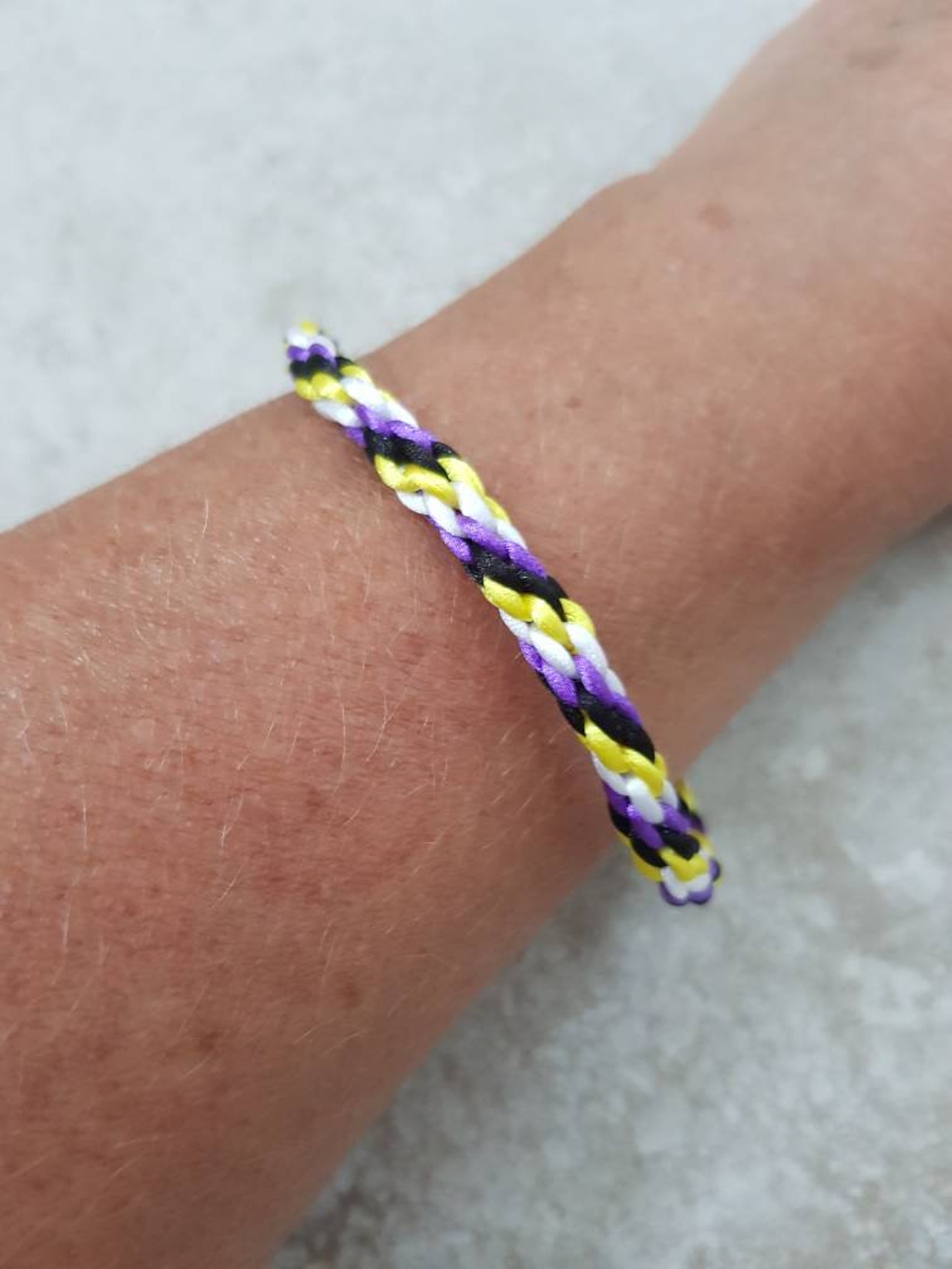 Non Binary Bracelet LGBTQIA Nonbinary Anklet - Etsy UK