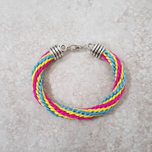 Pansexual Bracelet Pan Pride LGBT Jewelry - Etsy