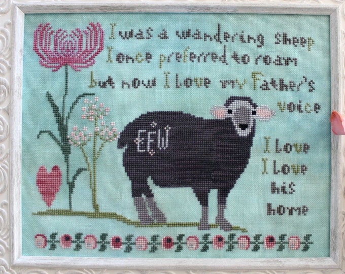 Wandering Sheep Cross Stitch Chart by Lindy Stitches - Etsy