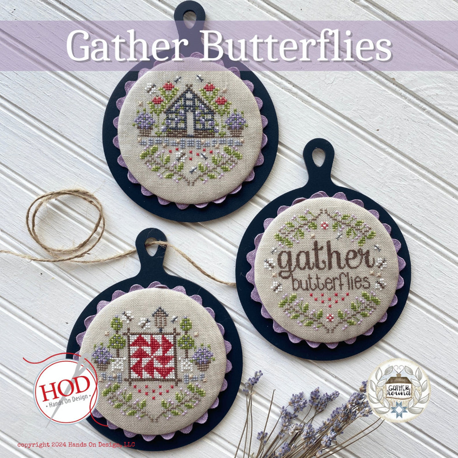 Gather Round - Cross Stitch Pattern by Hands on Design - Etsy