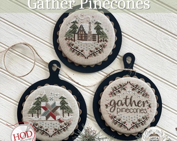 Gather Round - Cross Stitch Pattern by Hands on Design - Etsy