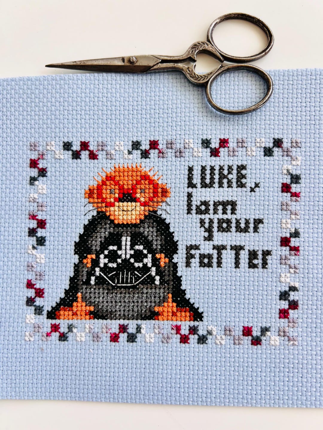 Darth Votter- Cross Stitch Chart by December Stitches - Etsy