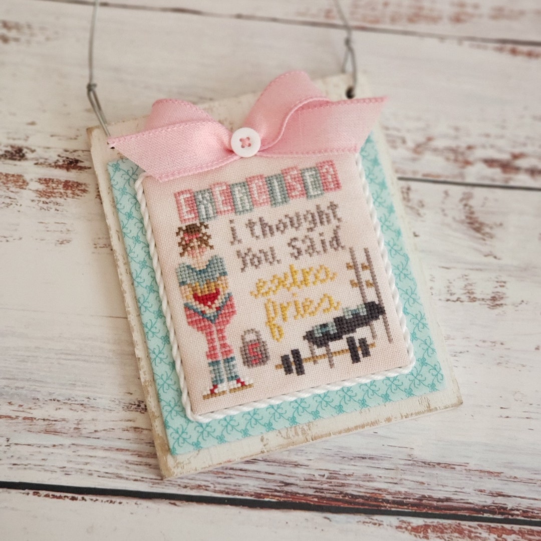 Extra Fries - Cross Stitch Chart by Dirty Annie - Etsy