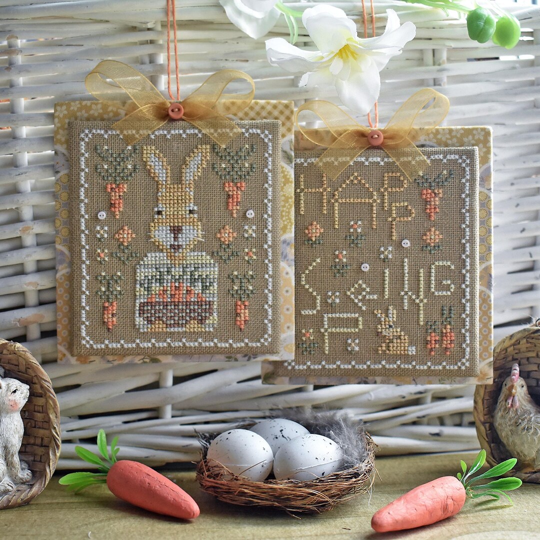 Happy Spring- Cross Stitch Chart by Stitchy Princess - Etsy