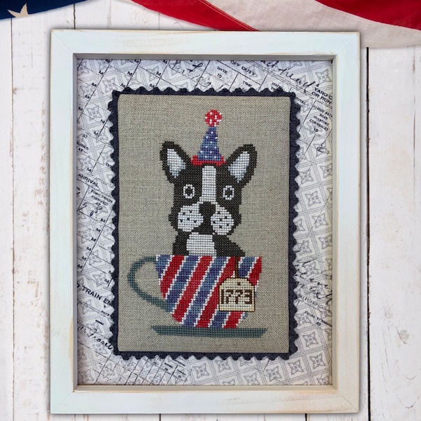 Boston Tea Party Cross Stitch - Etsy