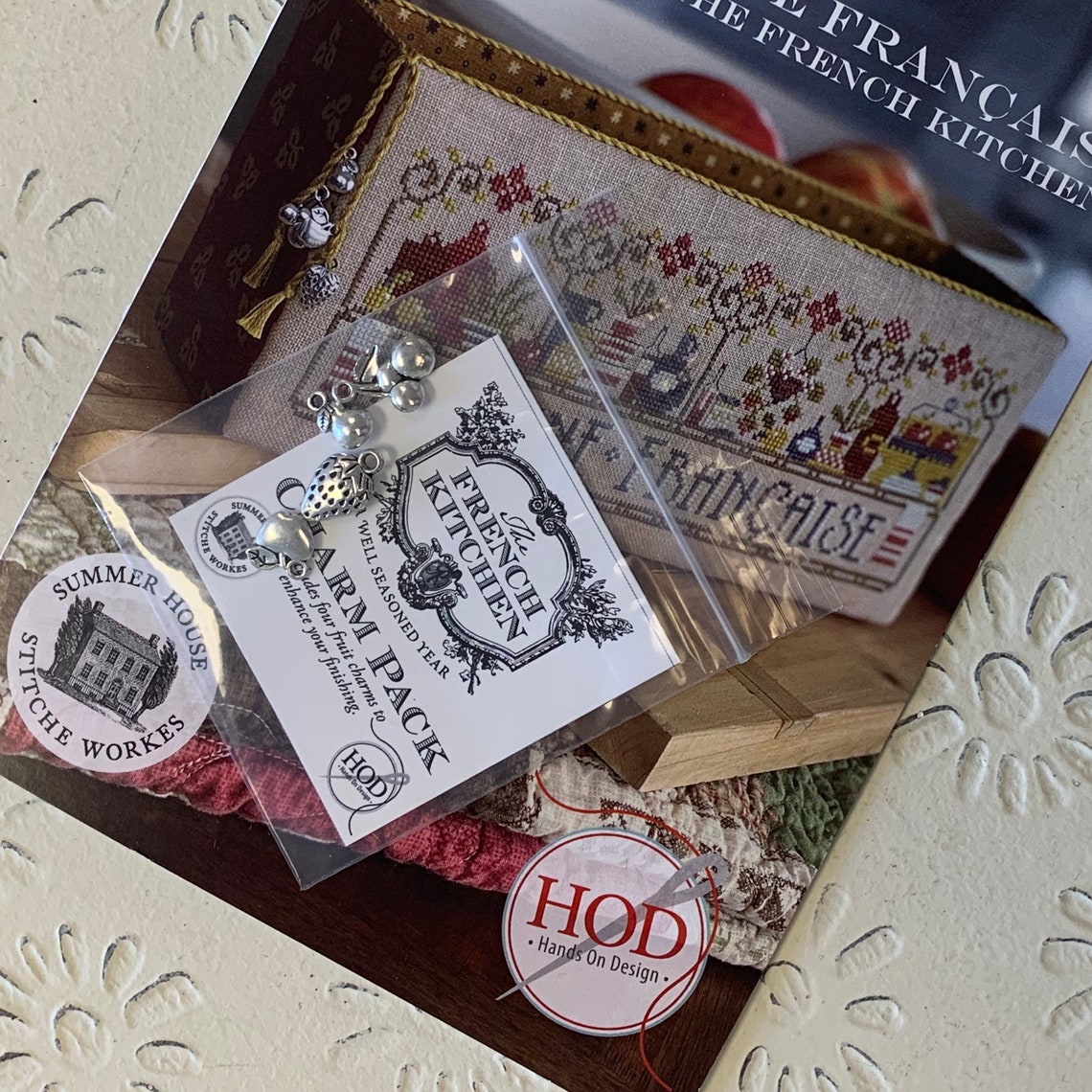 Cuisine Francaise - the French Kitchen - Cross Stitch Pattern by Hands ...